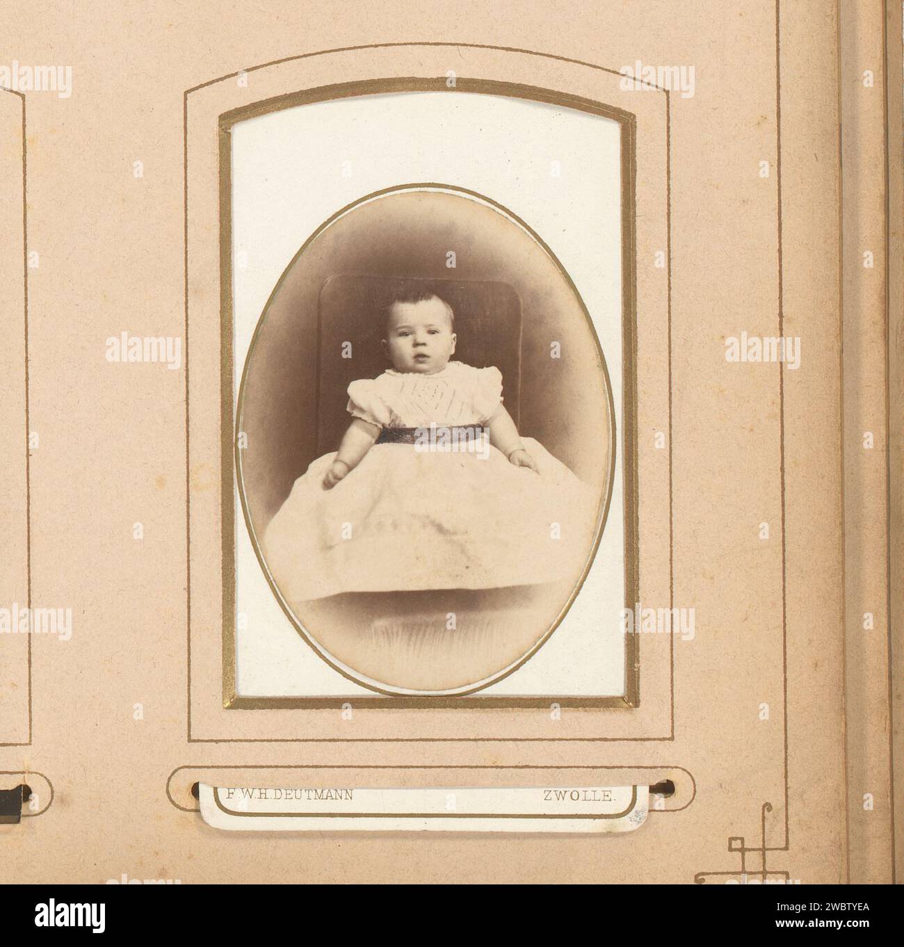 Portrait of a baby, Franz Wilhelm Heinrich Deutmann, 1880 - 1905 ...