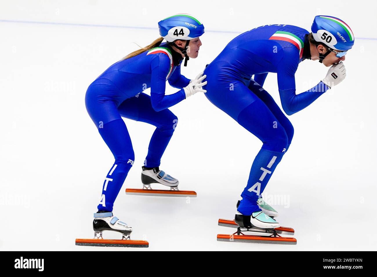 Gdansk, Poland. 12th Jan, 2024. GDANSK, POLAND - JANUARY 12: Gloria ...