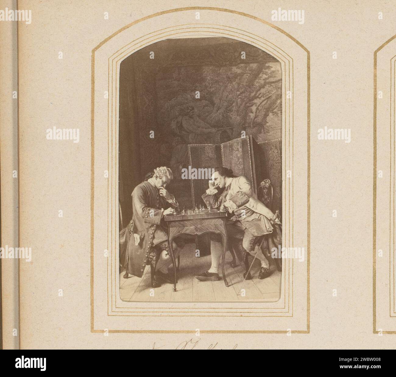 Photo production of The Chess Players by Jean Louis Meissonnier ...