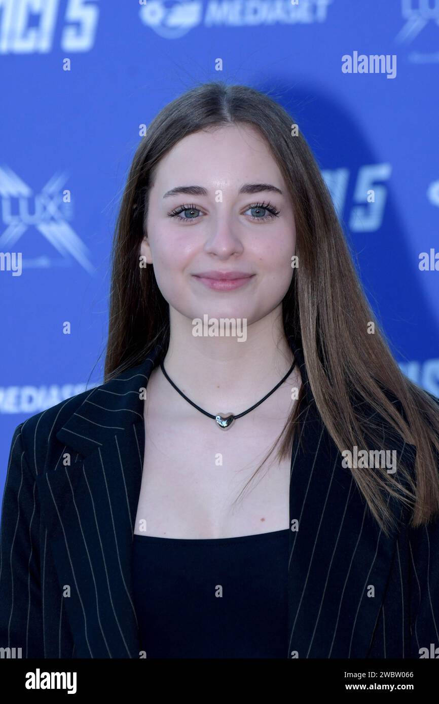 Rome, Italy. 12th Jan, 2024. Casa del Cinema, Rome, Italy, January 12, 2024, Giulia Patrignani ...