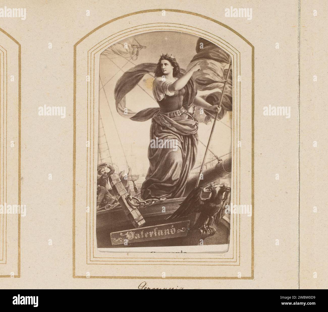 Germania painting hi-res stock photography and images - Alamy