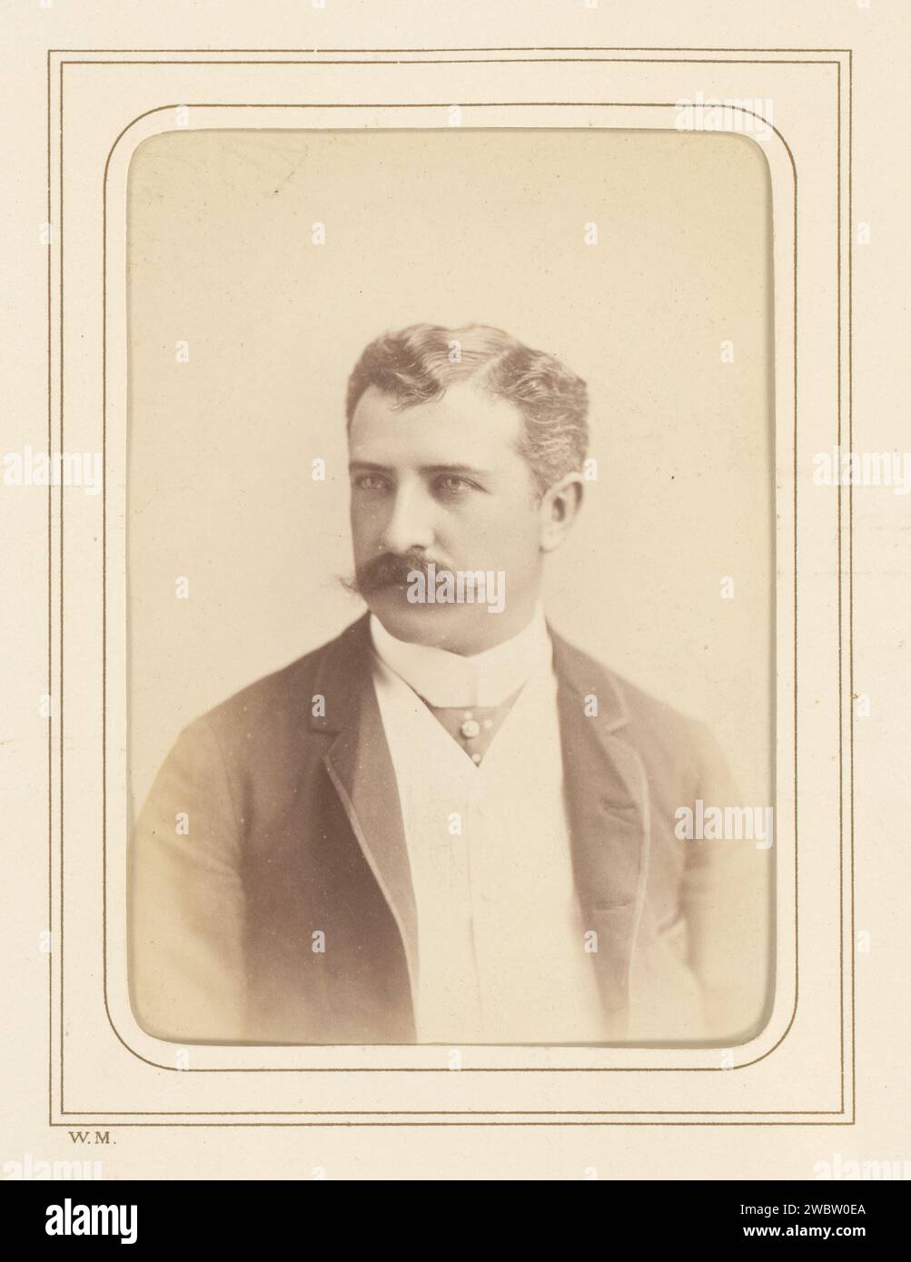 Portrait of an actor, referred to as R. Lanze, Hora, 1875 - 1899 ...