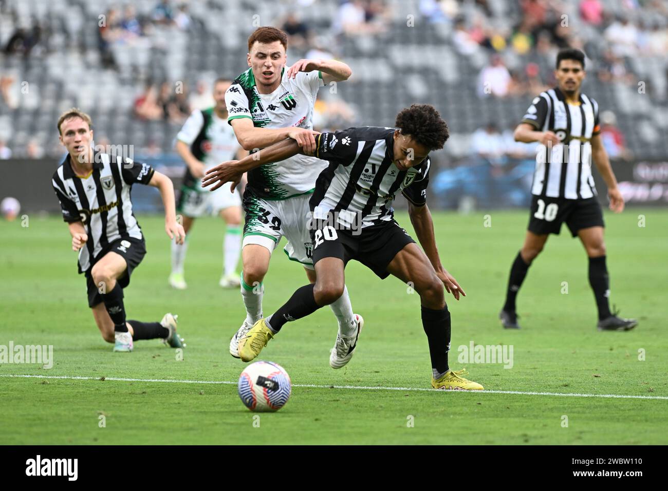 12th January 2024; CommBank Stadium, Sydney, NSW, Australia: A-League ...