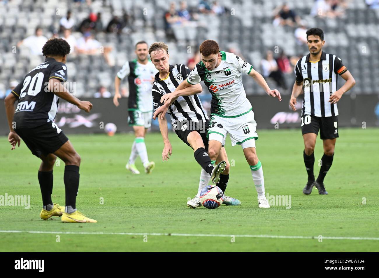 12th January 2024; CommBank Stadium, Sydney, NSW, Australia: A-League ...