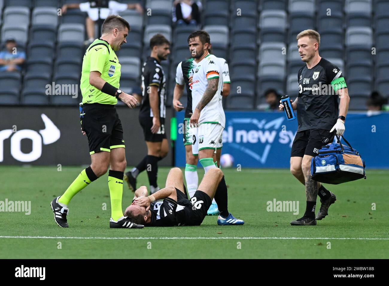 12th January 2024; CommBank Stadium, Sydney, NSW, Australia: A-League ...