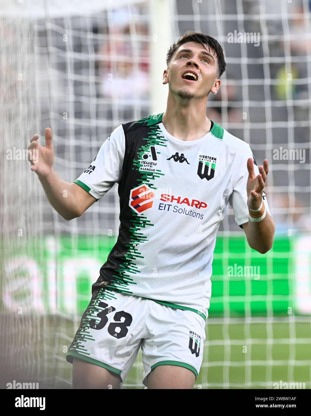 12th January 2024; CommBank Stadium, Sydney, NSW, Australia: A-League ...