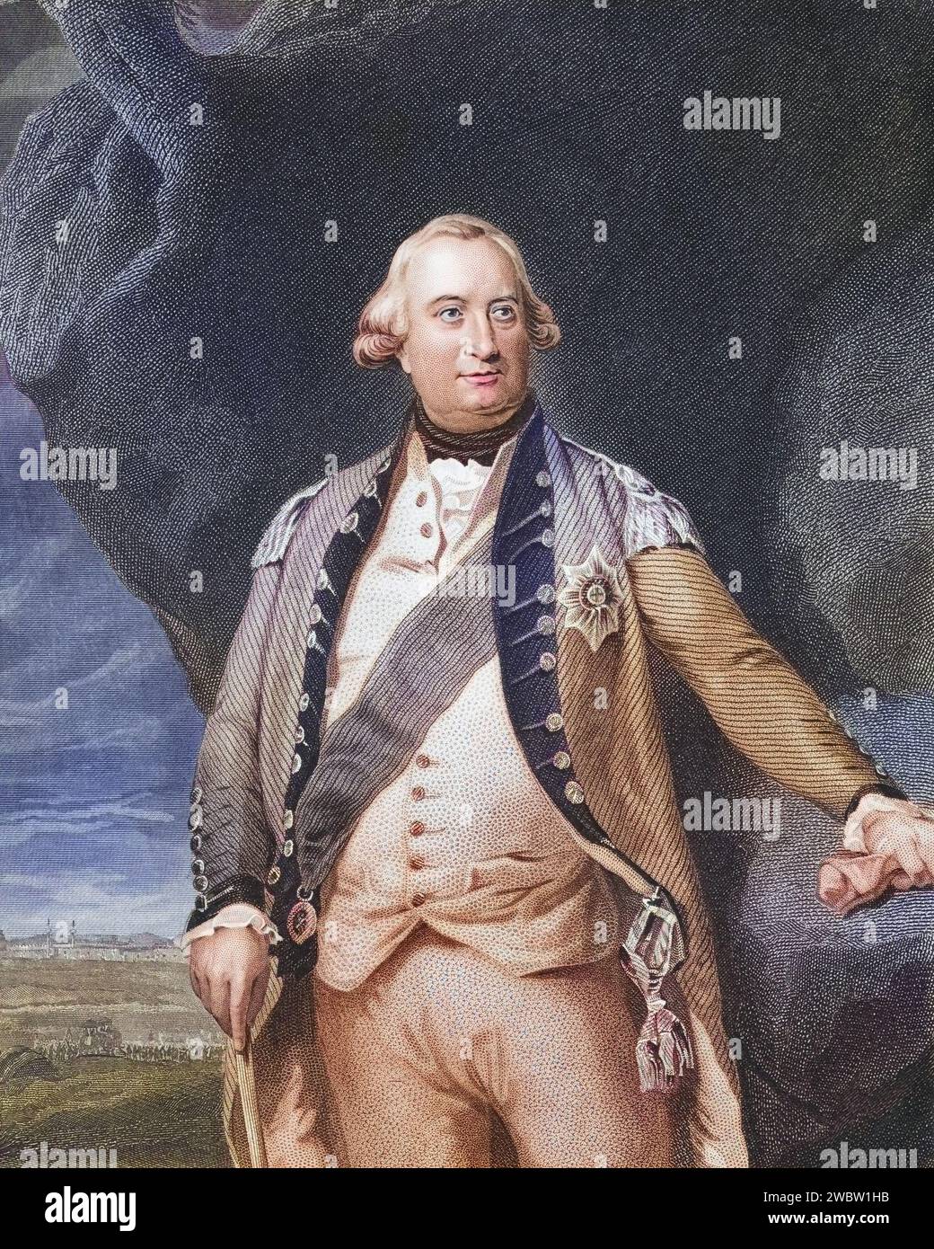 Charles Cornwallis, 1738 - 1805, 1. Marquis und 2. Earl Cornwallis ...