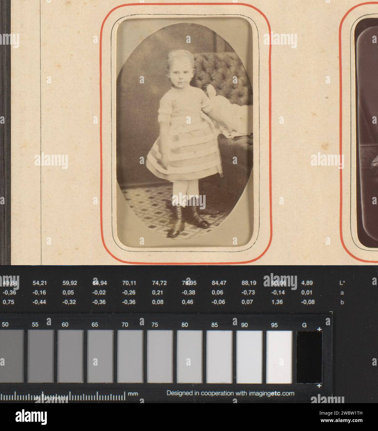 Portrait of an unknown child, Hendrik Gerard Gerstenhauer Zimmerman ...