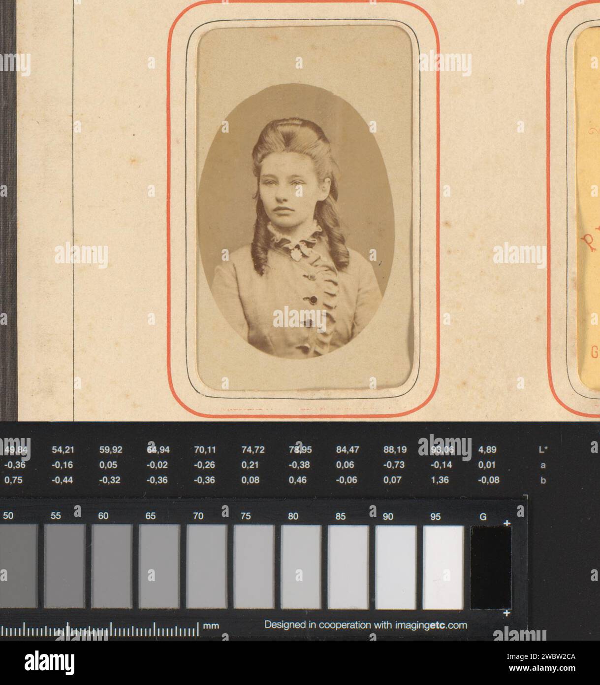 Portrait of an unknown girl, Flanders & Van der Aa, 1874 - 1883 ...