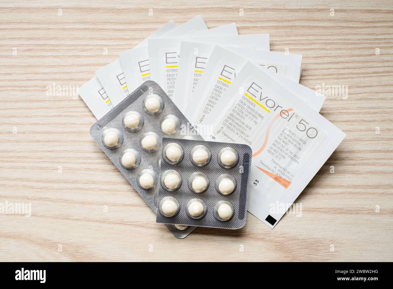 Hormone Replacement Therapy medication: A month's worth of Estradiol ...