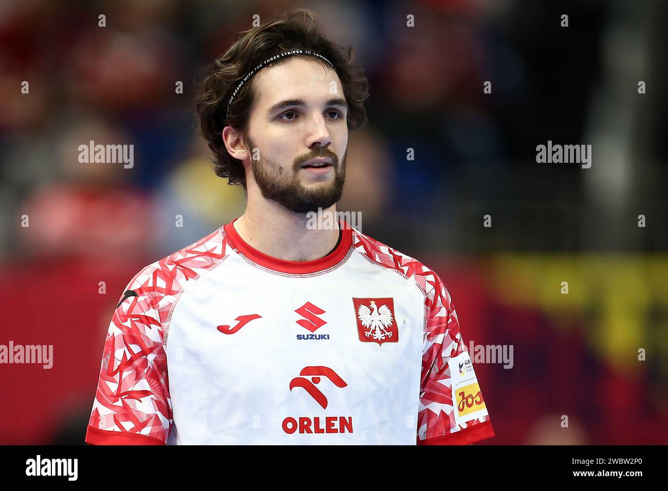 Jakub Powarzynski during the Men Handball EHF Euro 2024 match between ...
