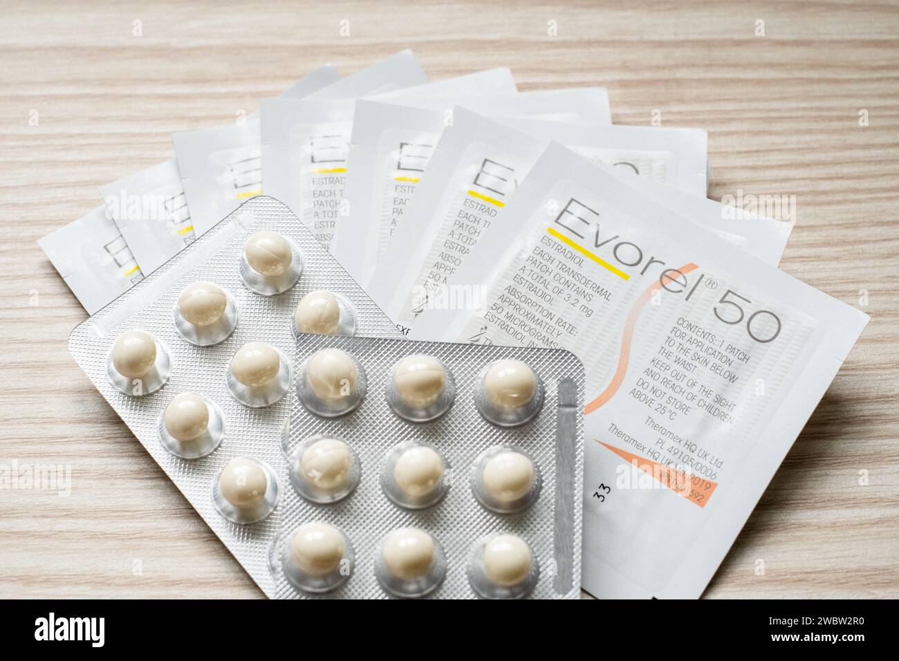 Hormone Replacement Therapy medication: A month's worth of Estradiol ...