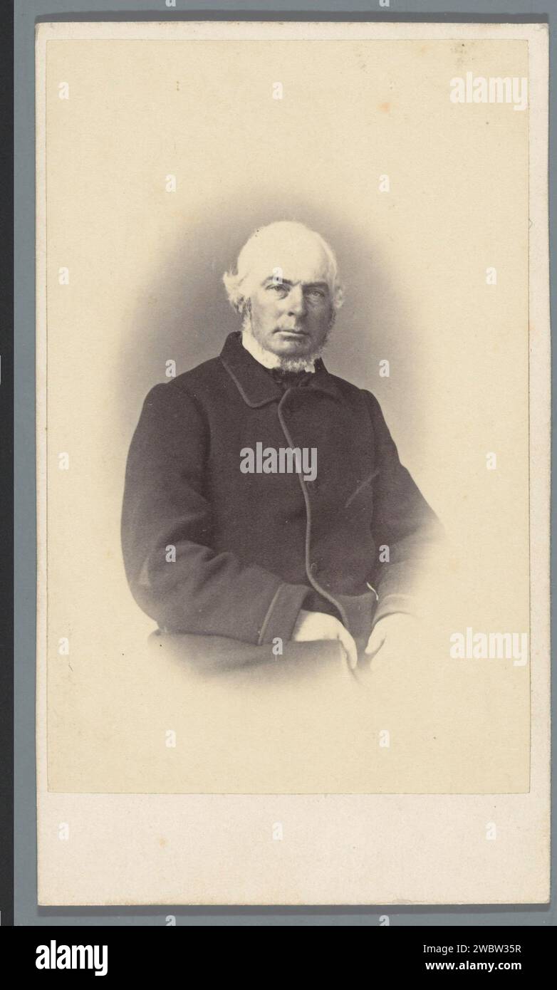 Portrait of an unknown old man, Anonymous, Fresse, 1855 - 1885 ...