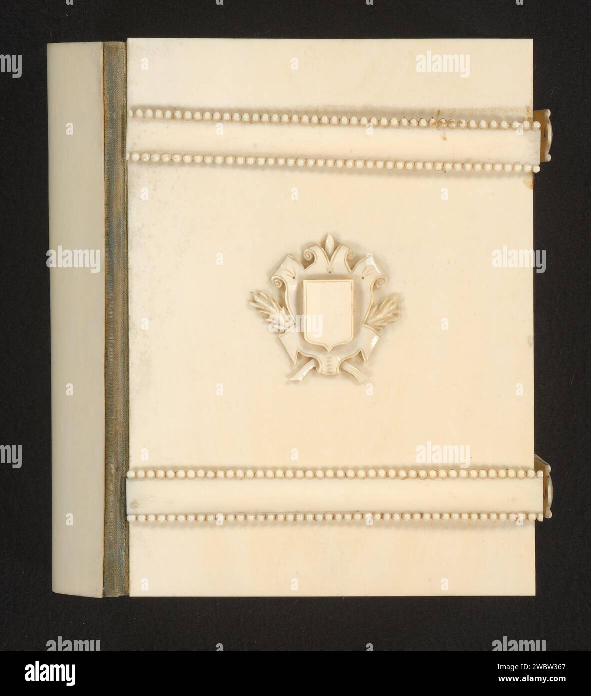 Photo album (empty), Anonymous, 1860 - 1900 Photo album with fifty ...