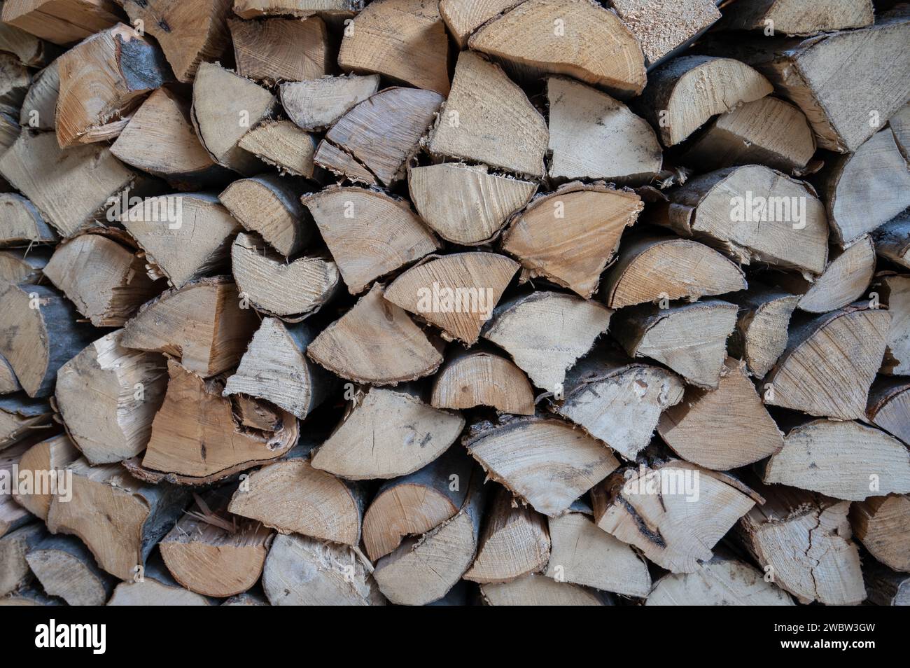 Background from wall of folded and cutted wood Stock Photo - Alamy