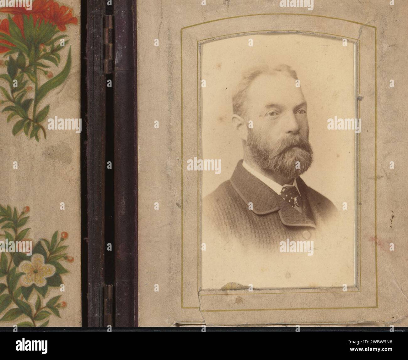 Portrait of a man with beard, anonymous, 1870 - 1880 Photograph. visit ...