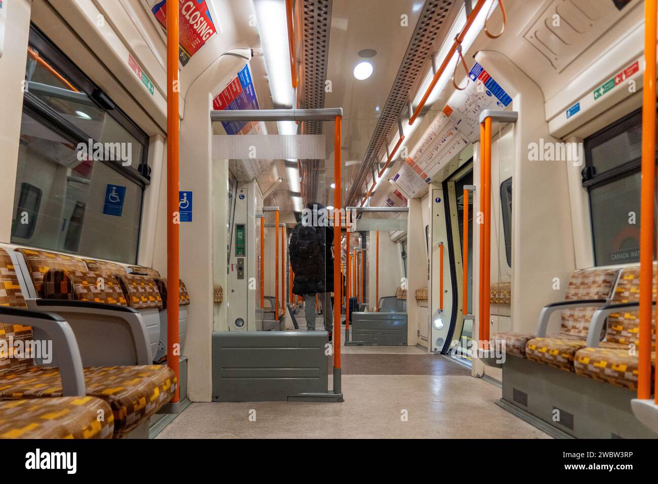 London England UK January 10th 2024 South London Overground Train ...