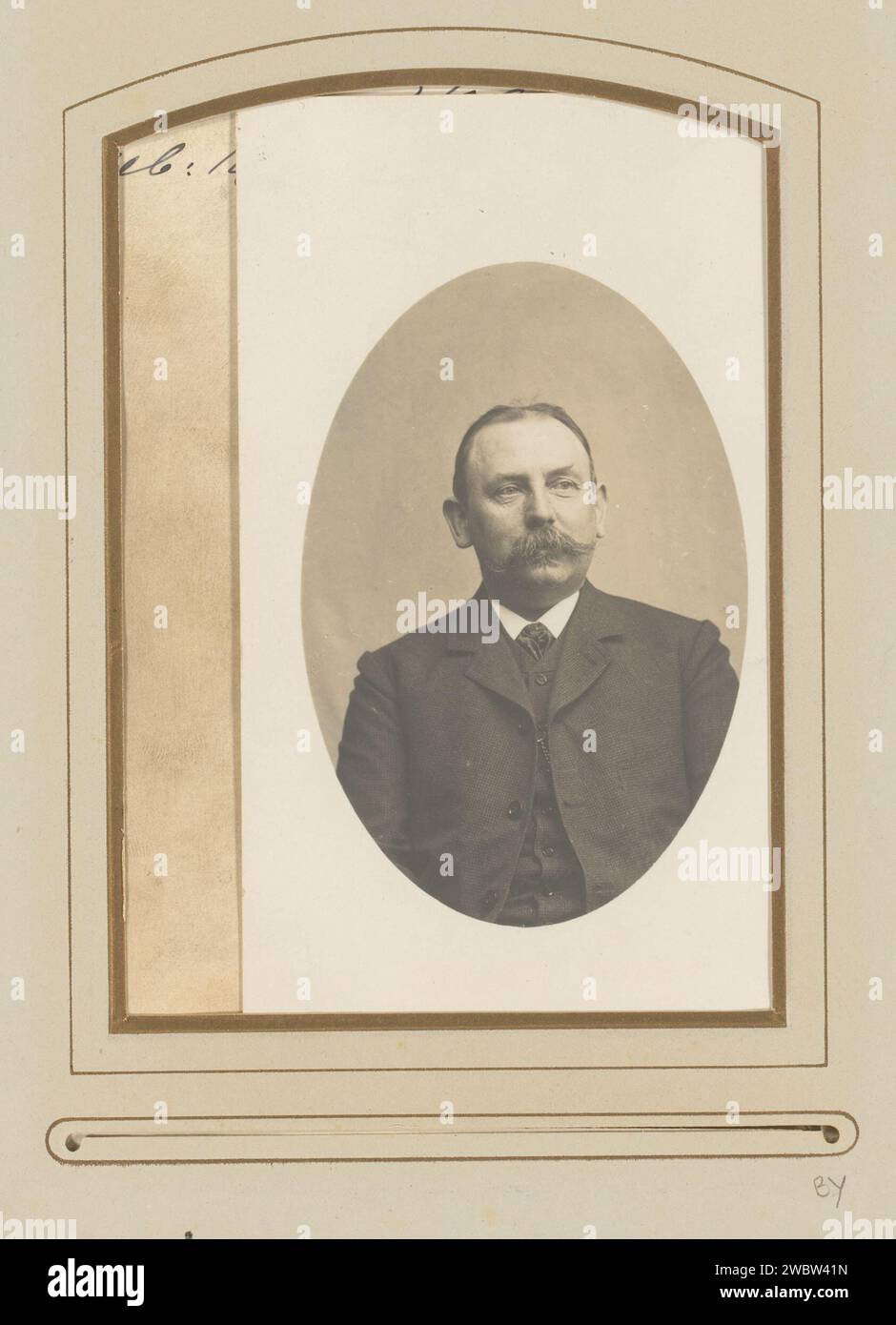 Portrait of a man with mustache, Atelier Gruno, 1900 - 1920 photograph ...
