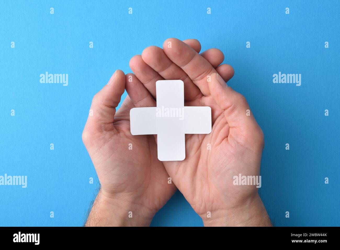 Top view hands doctor hi-res stock photography and images - Alamy