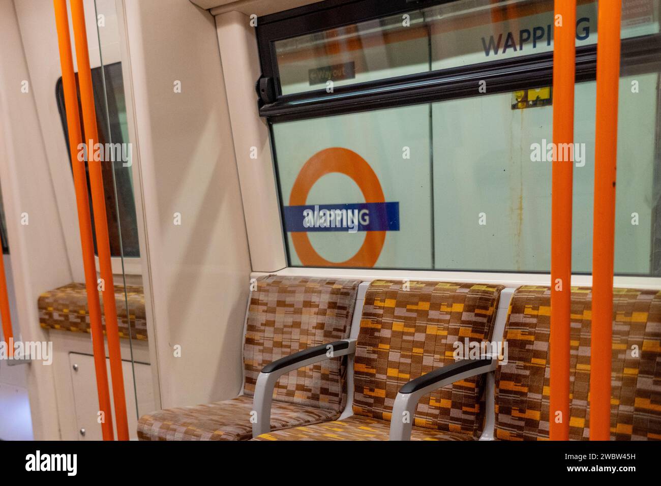 London England UK January 10th 2024 South London Overground Train ...