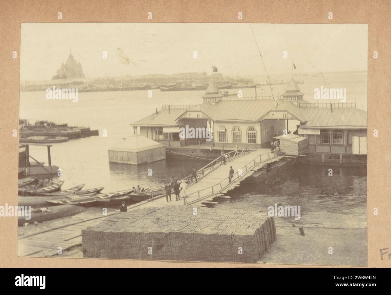 Building and Steiger on the Wolga, Joseph Cheetham (Circle of), 1903 ...