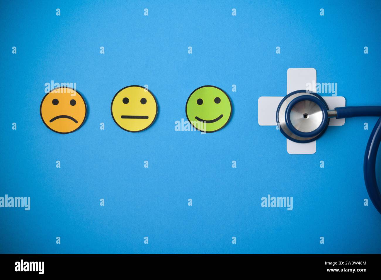 Concept of medical examination and prevention of diseases with colorful ...