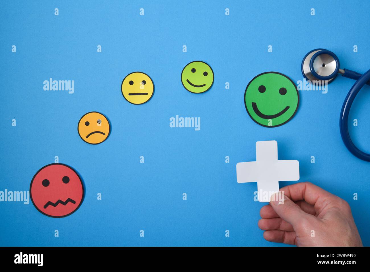 Concept of medical examination and cure of diseases with colorful ...