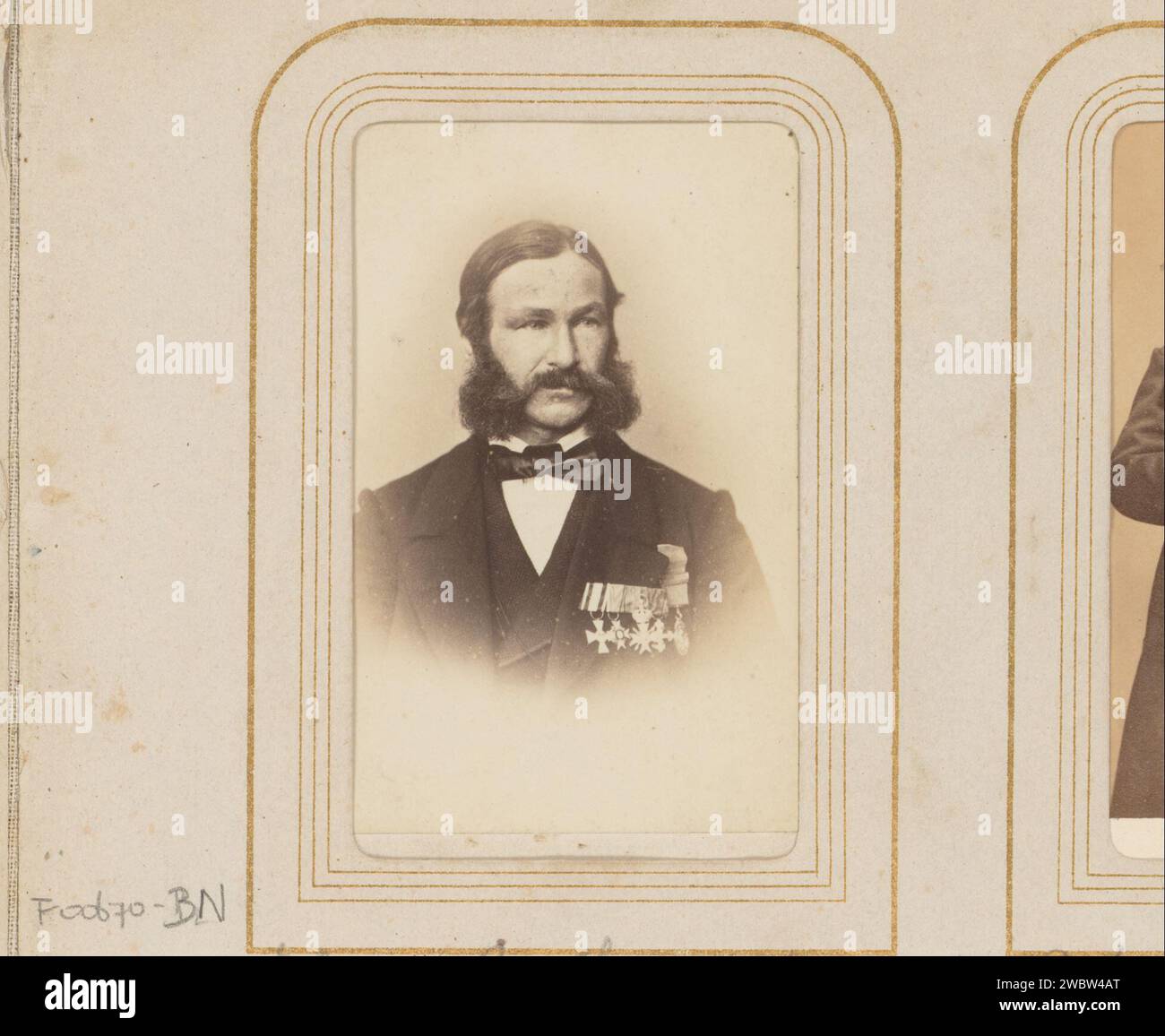 PortraT van Heinrich Barth, Hermann Günther, 1860 - 1865 Photograph ...