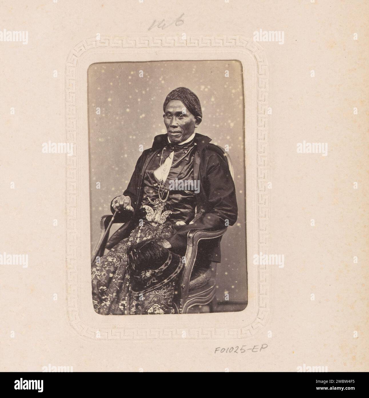 Portrait of an old Indonesian man, Woodbury & Page, 1857 - 1880 ...