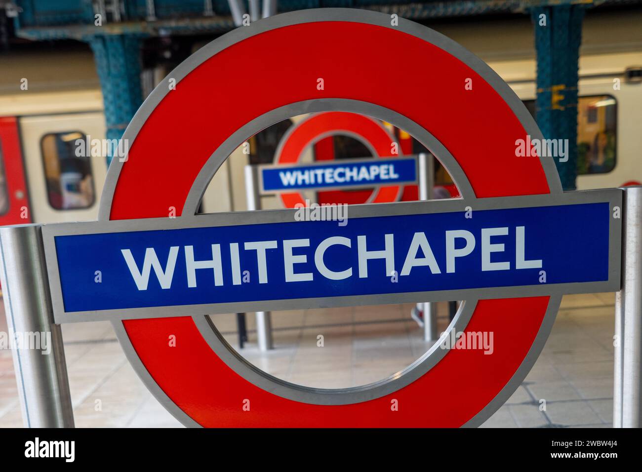 London England UK January 10th 2024 South London Overground Underground ...