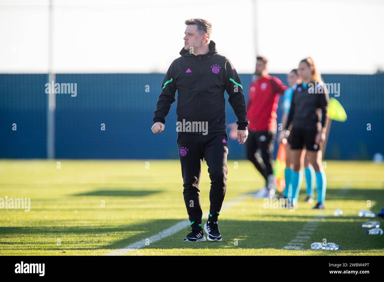 ALEXANDER STRAUS head coach of FC Bayern Munich during the match FC ...