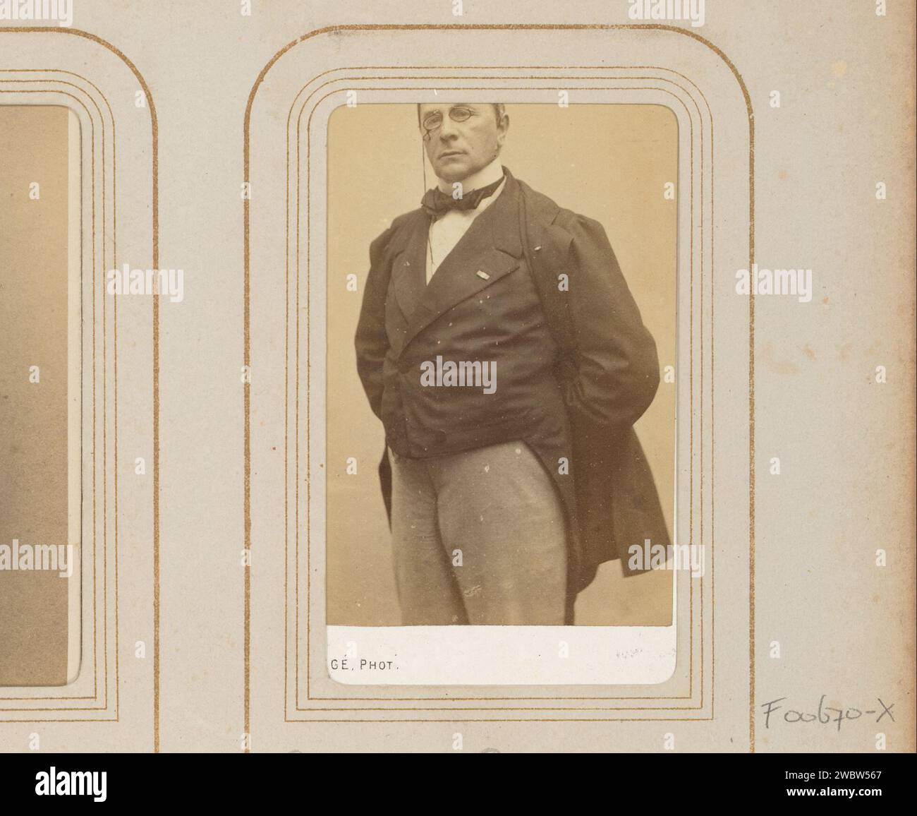 Portret van Émile de Girardin, Georges Mathurin Legé, 1855 - 1870 ...