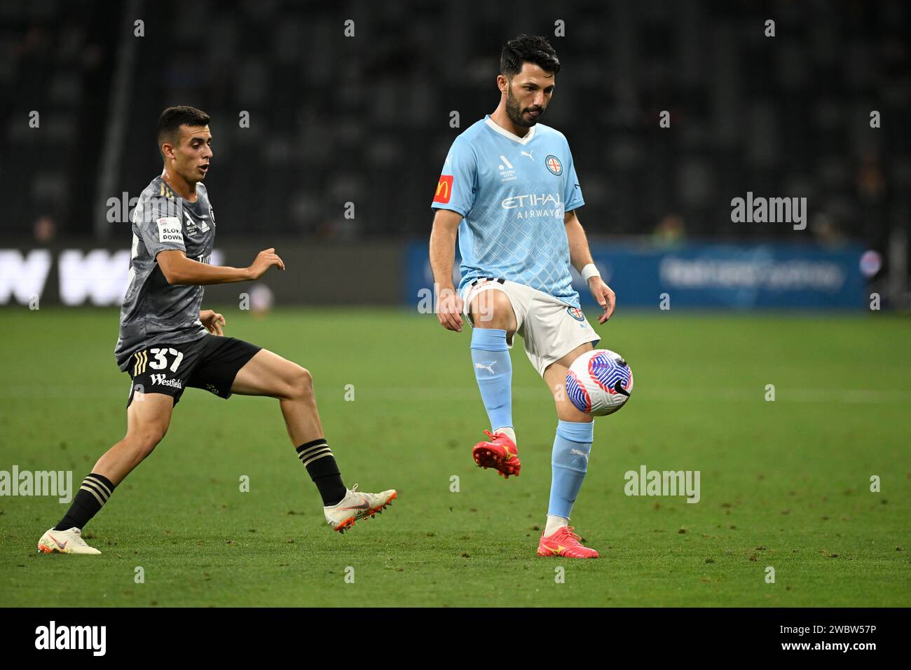 12th January 2024; CommBank Stadium, Sydney, NSW, Australia: A-League ...
