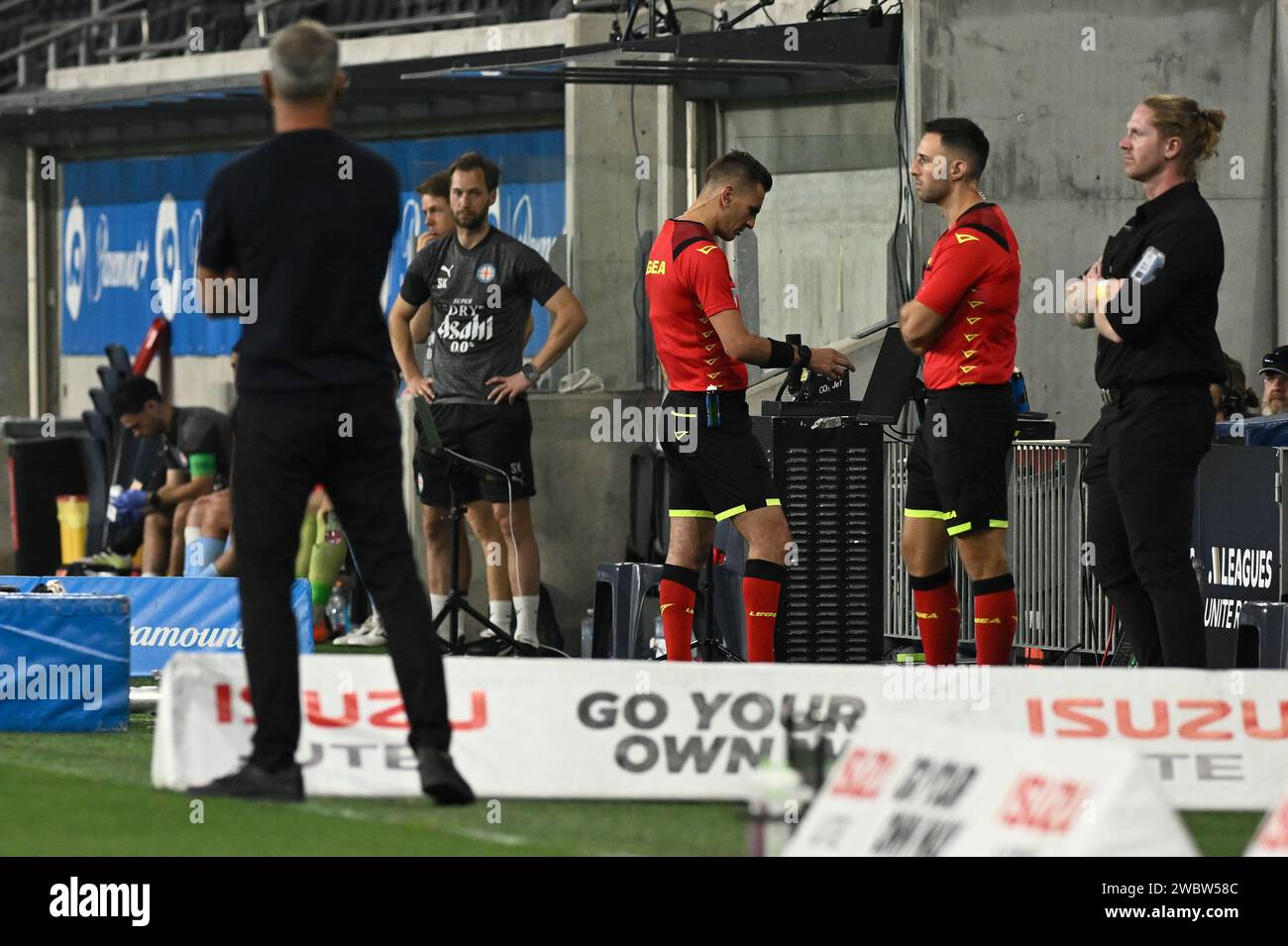 12th January 2024; CommBank Stadium, Sydney, NSW, Australia: A-League ...
