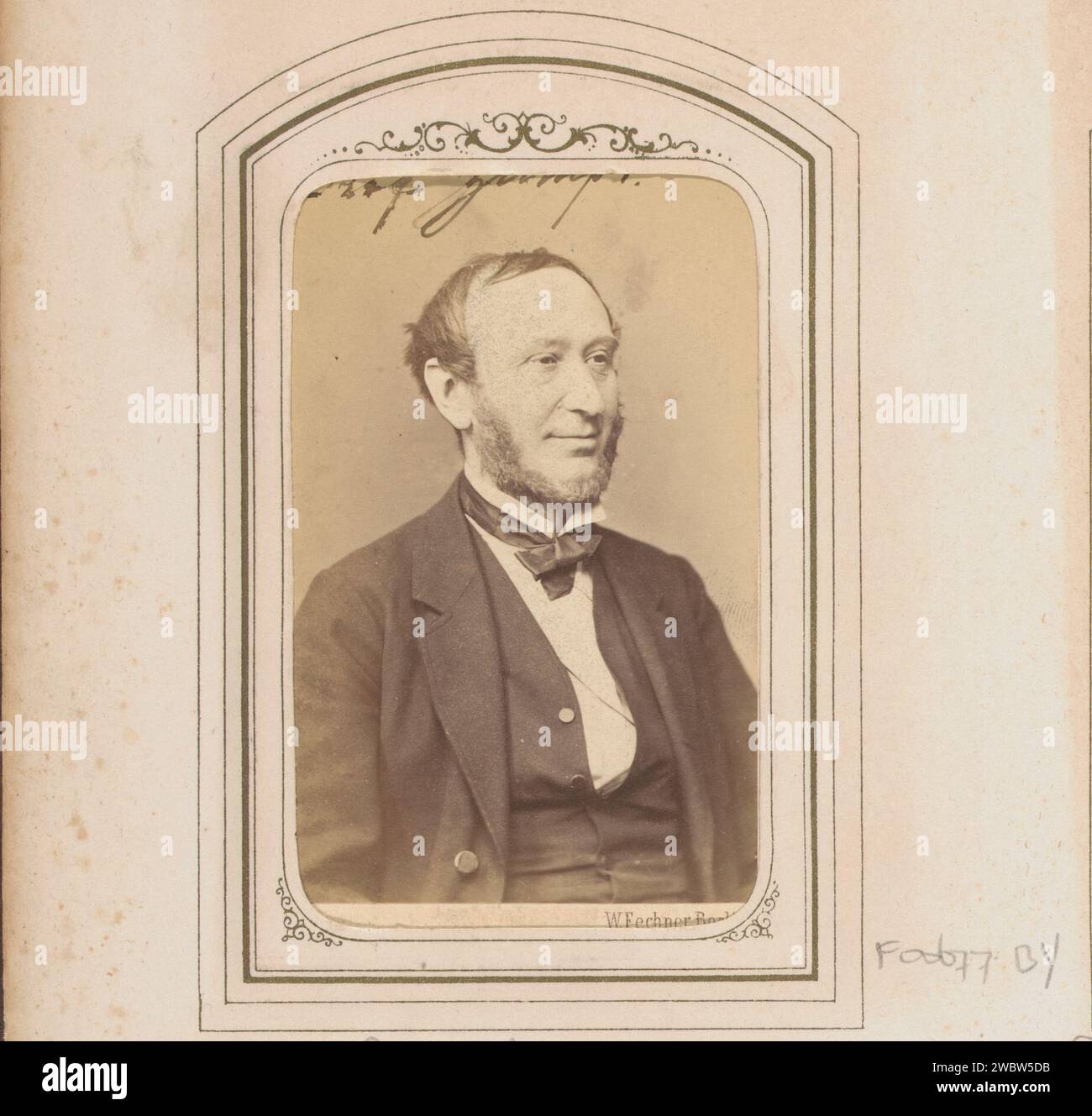 PortraT van August Wilhelm Zumpt, Wilhelm Fechner, 1855 - 1877 ...