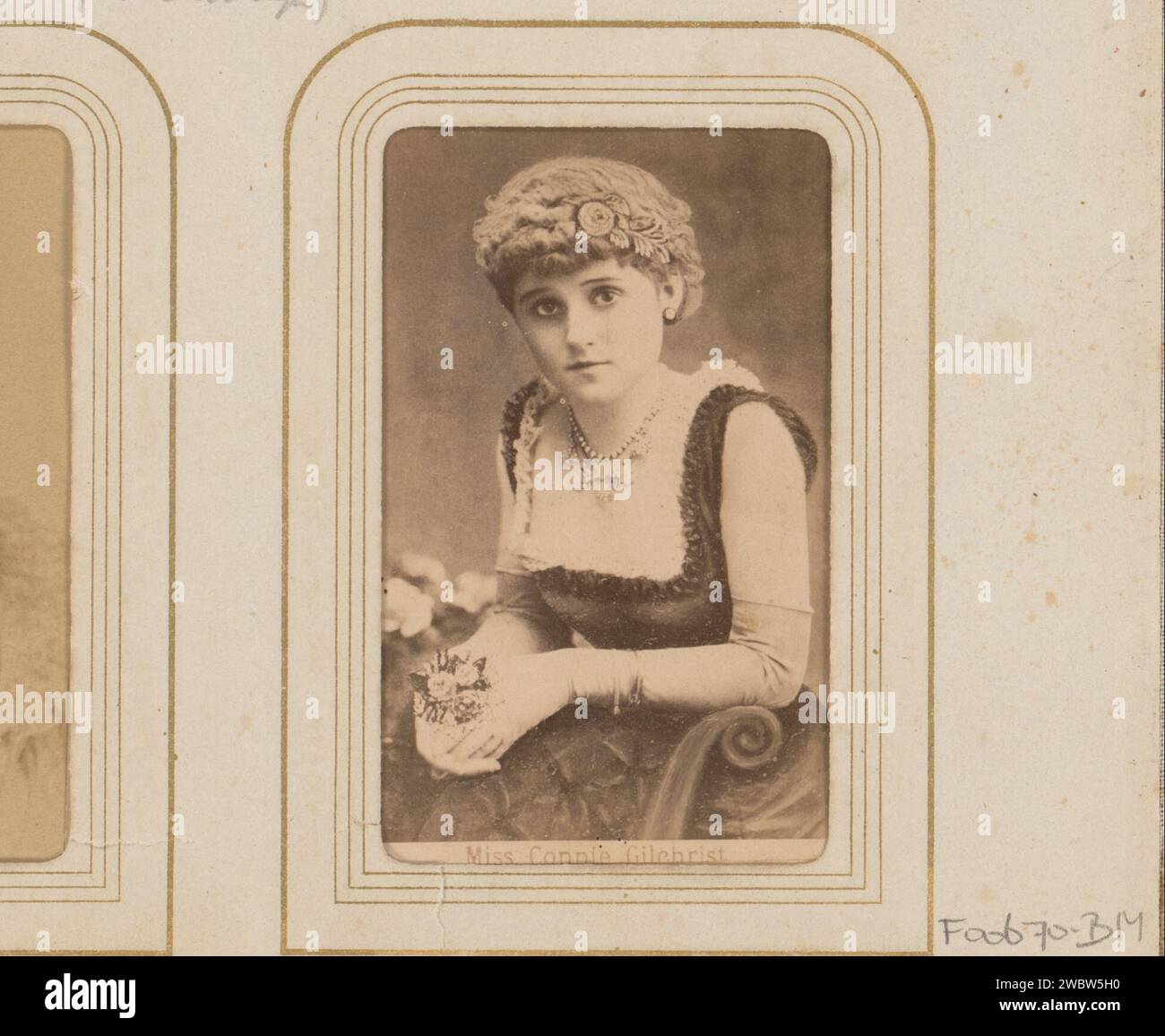 Portret van Connie Gilchrist, anonymous, 1870 - 1900 Photograph. visit ...