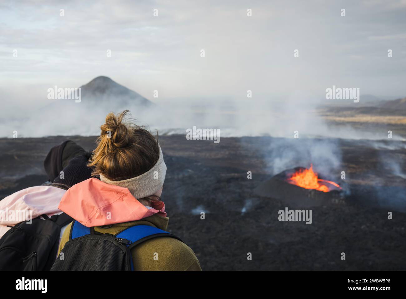 Dramatic volcanic eruption in hi-res stock photography and images - Alamy