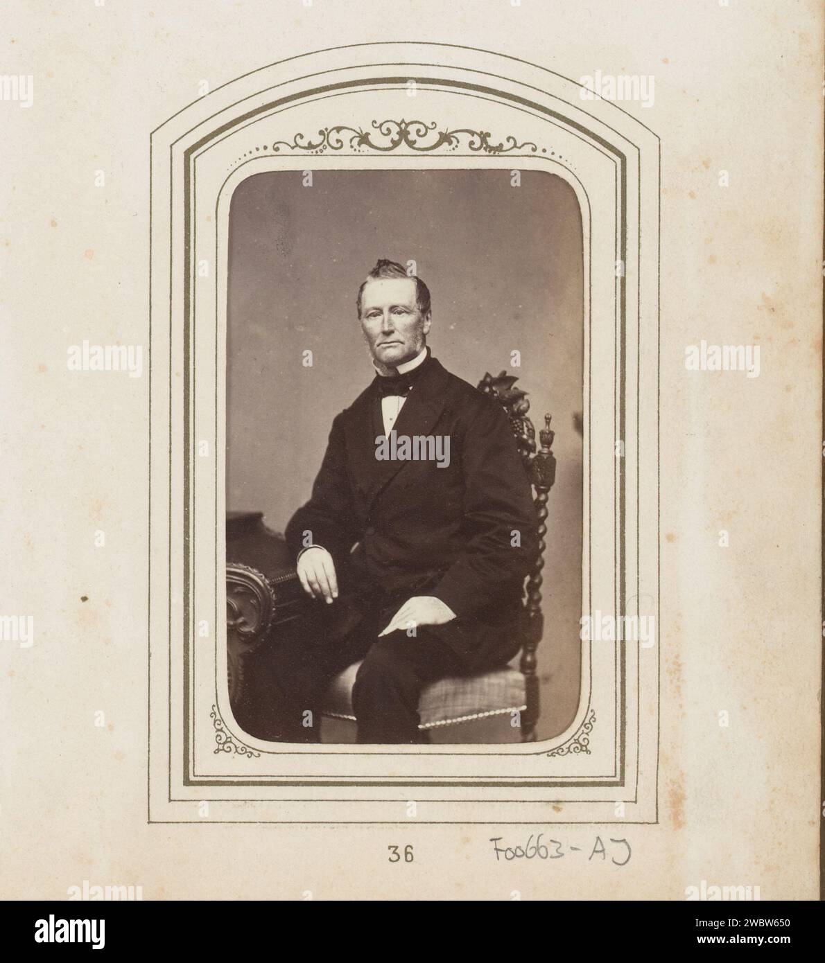 Portrait of a sitting man, Eduard Fuchs, 1859 - 1870 Photograph. visit ...