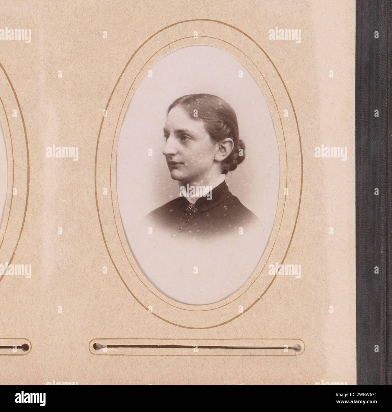 Portrait of a woman, Arnold Nelius Marinus Johannes Fock, 1867 - 1901 ...