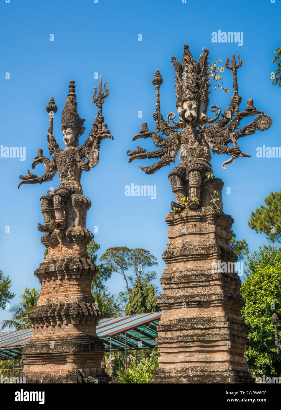 Sala Keoku or Sala Kaew Ku or Wat Khaek Sculpture Park Nong Khai ...