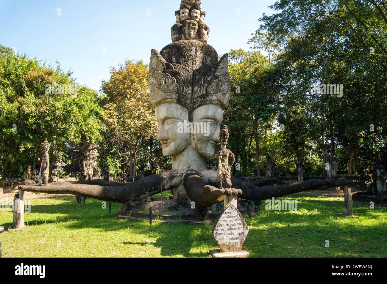 Sala Keoku or Sala Kaew Ku or Wat Khaek Sculpture Park Nong Khai ...