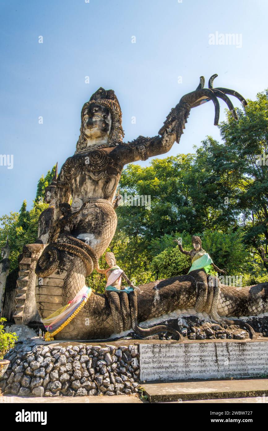 Sala Keoku or Sala Kaew Ku or Wat Khaek Sculpture Park Nong Khai ...