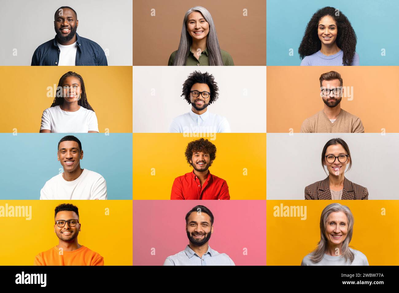 Human social variety faces hi-res stock photography and images - Alamy