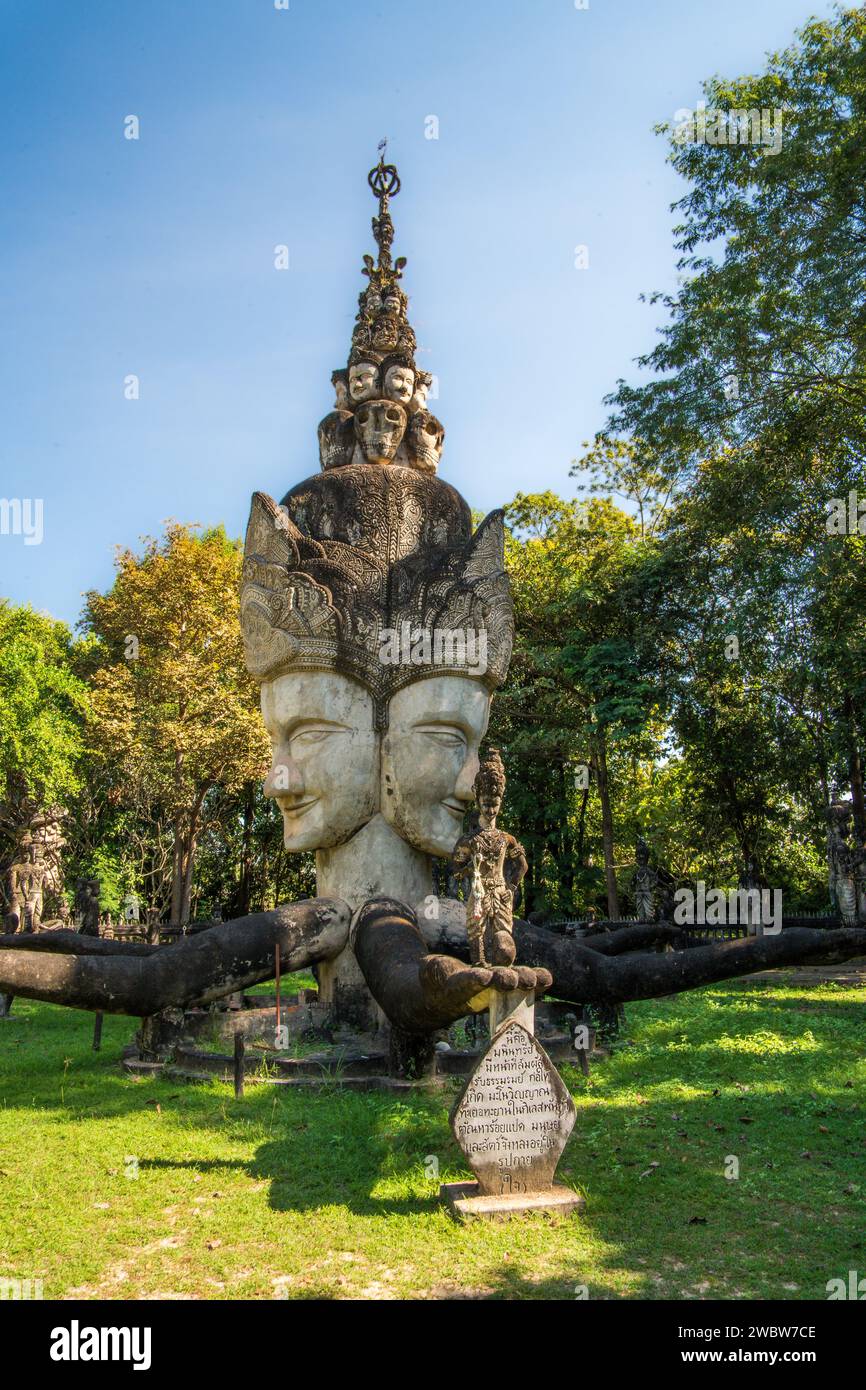 Sala Keoku or Sala Kaew Ku or Wat Khaek Sculpture Park Nong Khai ...