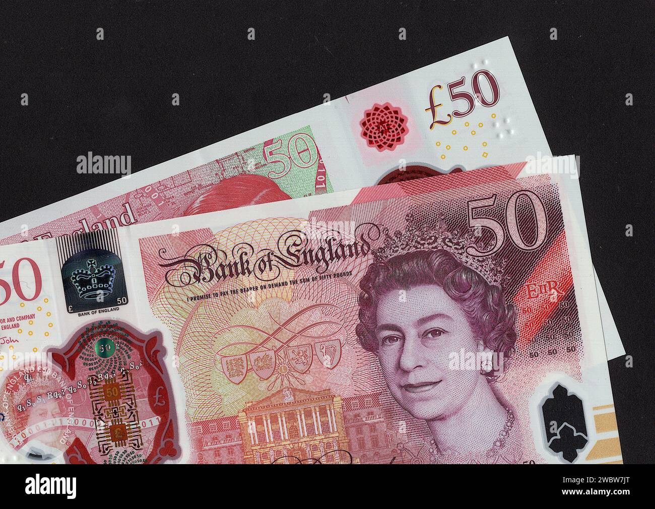 Fifty pound notes fan hi-res stock photography and images - Alamy