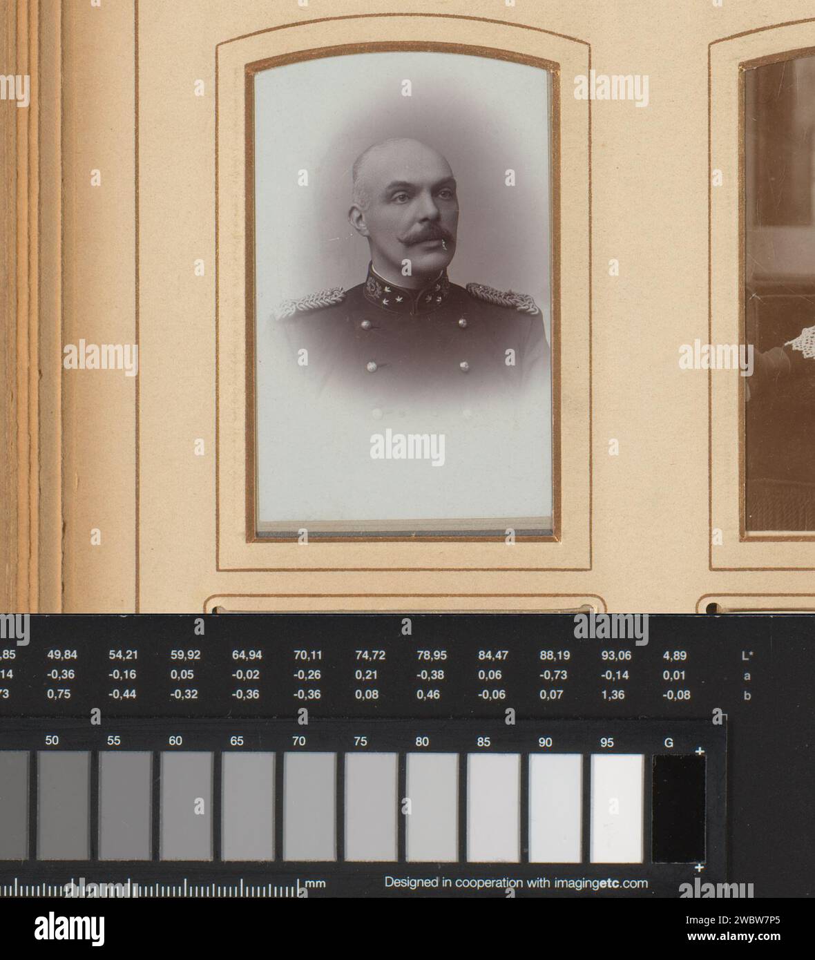 Portrait of a man with mustache in uniform, Anonymous, 1890 - 1920 ...