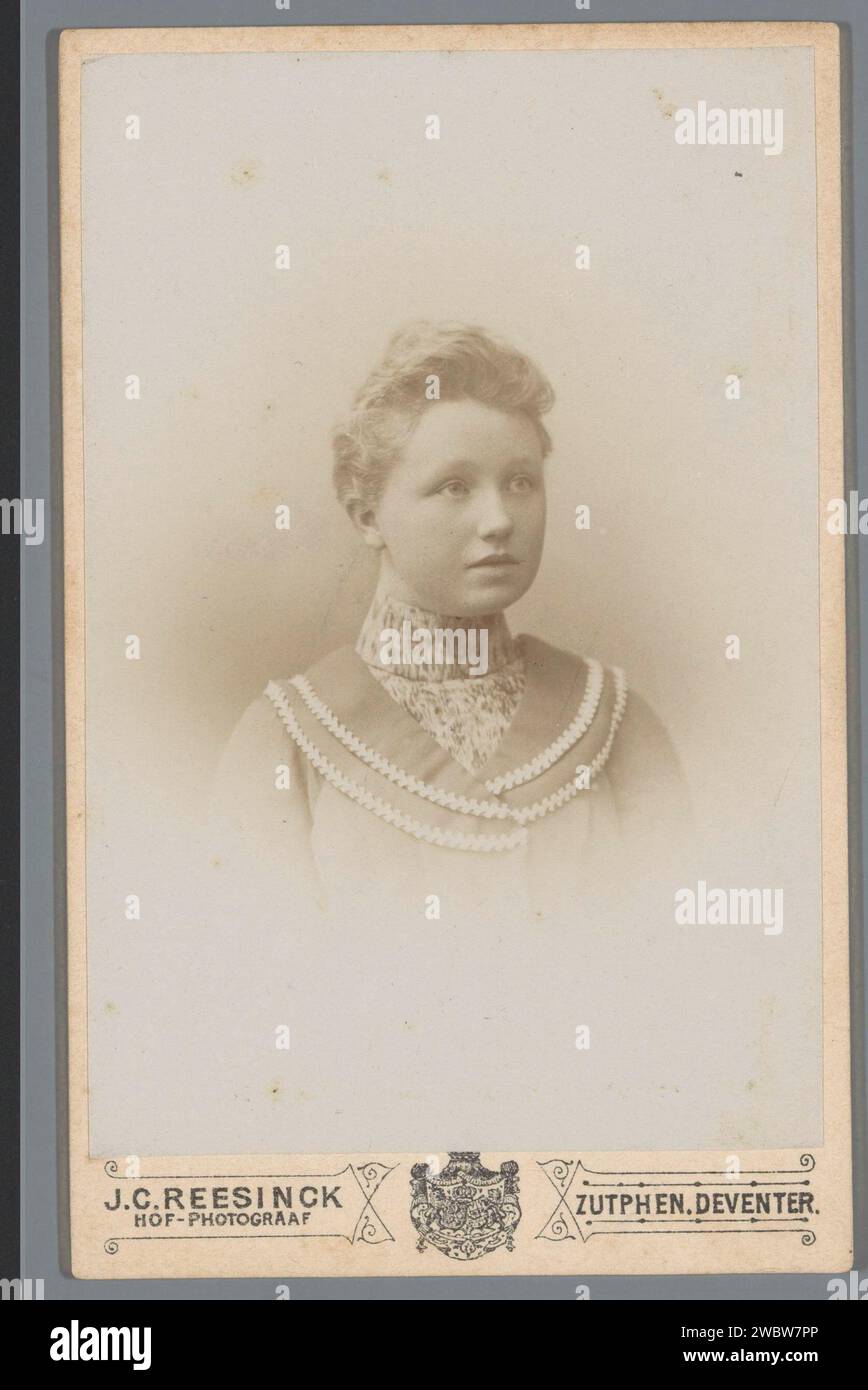 Portrait of an unknown girl, Johan Christiaan Reesinck, 1891 - 1907 ...