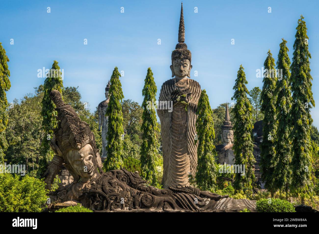 Sala Keoku or Sala Kaew Ku or Wat Khaek Sculpture Park Nong Khai ...