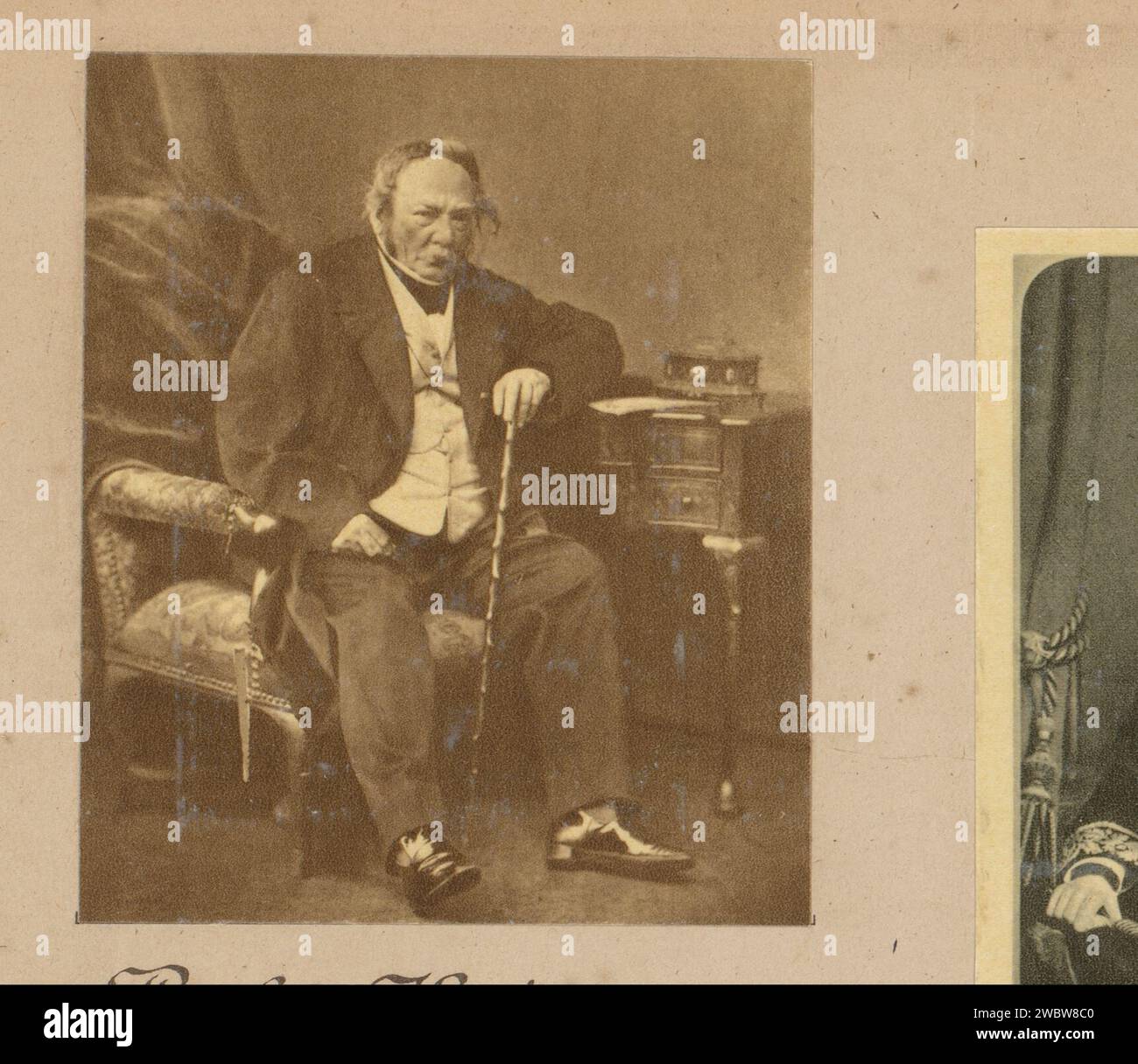 Portrait of Charles Paul de Kock, Anonymous, 1870 photograph This photo ...