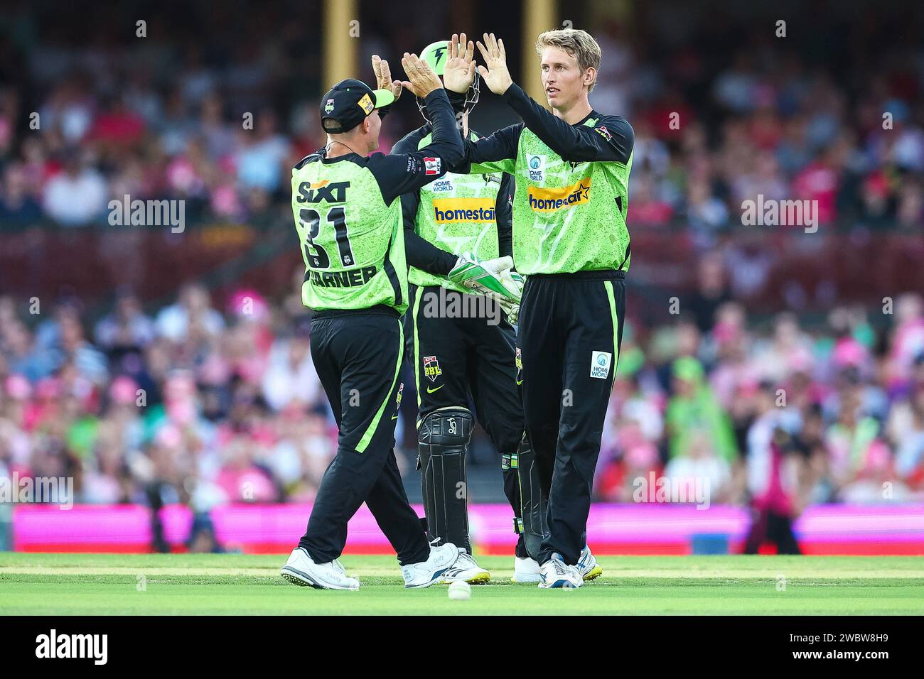 12th January 2024; Sydney Cricket Ground, Sydney, NSW, Australia: Big ...
